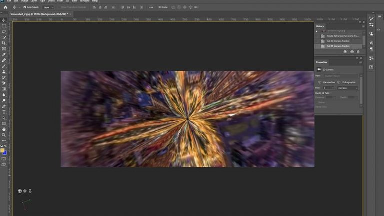 How to Edit 360 Degree Photos in Adobe Photoshop cc 2020
