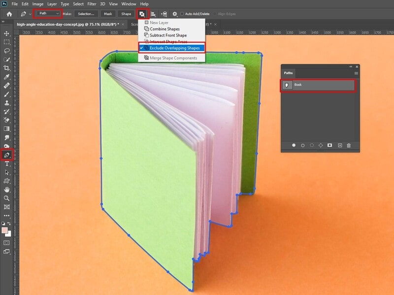 Photoshop Pen Tool Tutorial | Create a Clipping Path