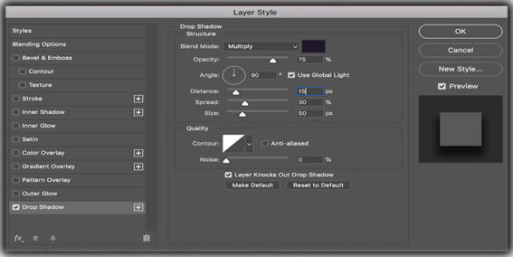 How to Add a Drop Shadow in Photoshop - Step by Step Tutorial