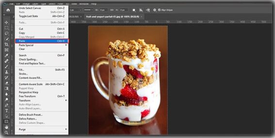 How to Add Image to an Existing Layer in Photoshop?