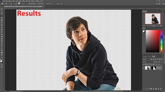 Convert White Background into Transparent Background