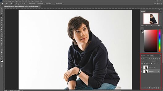 Convert White Background into Transparent Background