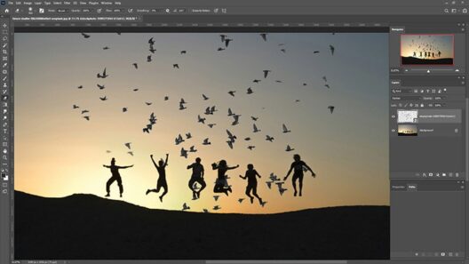 How to Merge Images with Background in Photoshop - Graphic Experts India