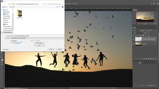 How to Merge Images with Background in Photoshop - Graphic Experts India